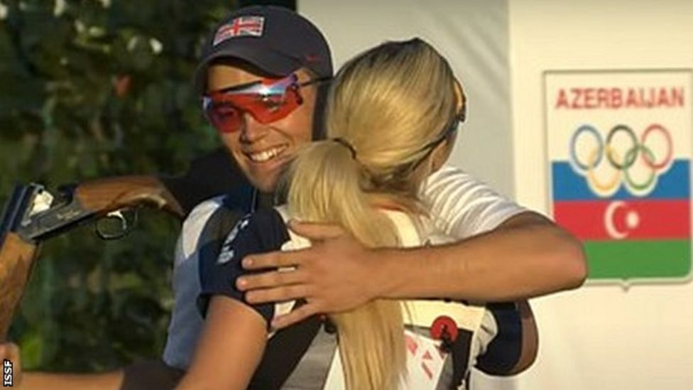 Shooting World Championship: GB's Ben Llewellin and Amber Rutter take ...