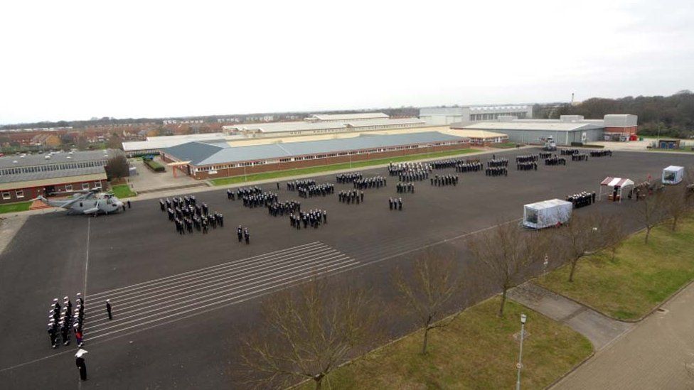 HMS Sultan: Under-threat Gosport Royal Navy site saved, says MP - BBC News