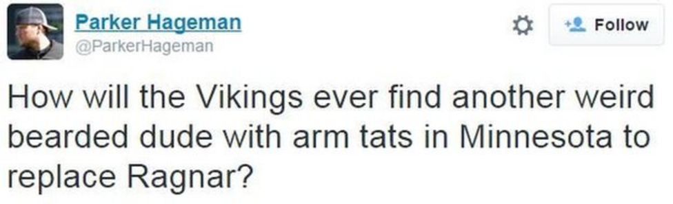 Minnesota Vikings mascot Ragnar leaves after 21 years - BBC Sport