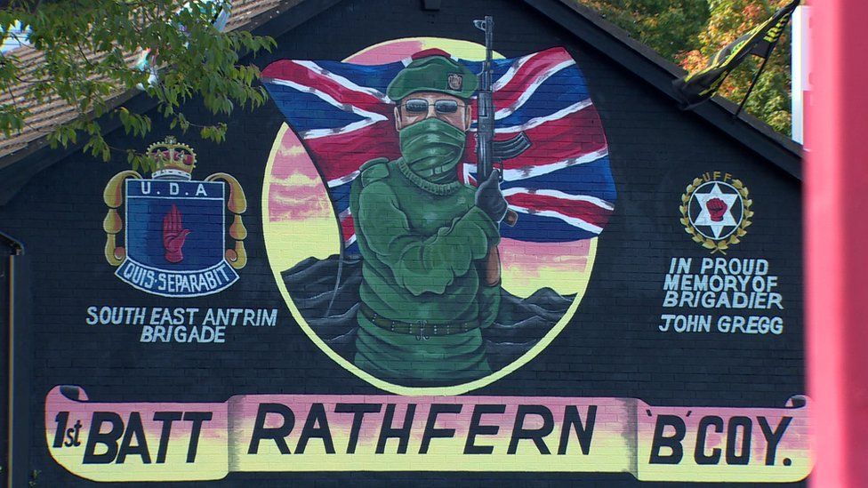 UDA member speaks out about threats and criminality - BBC News