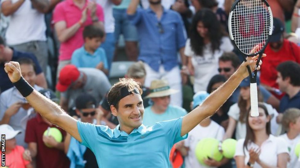 Roger Federer wins Mercedes Cup with victory over Milos Raonic - BBC Sport