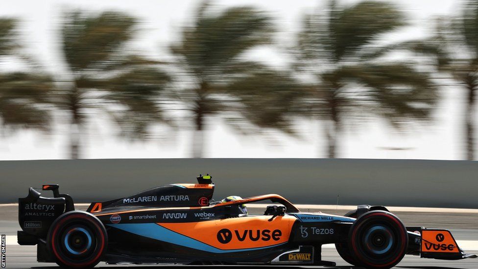 The images from F1 testing - BBC Sport