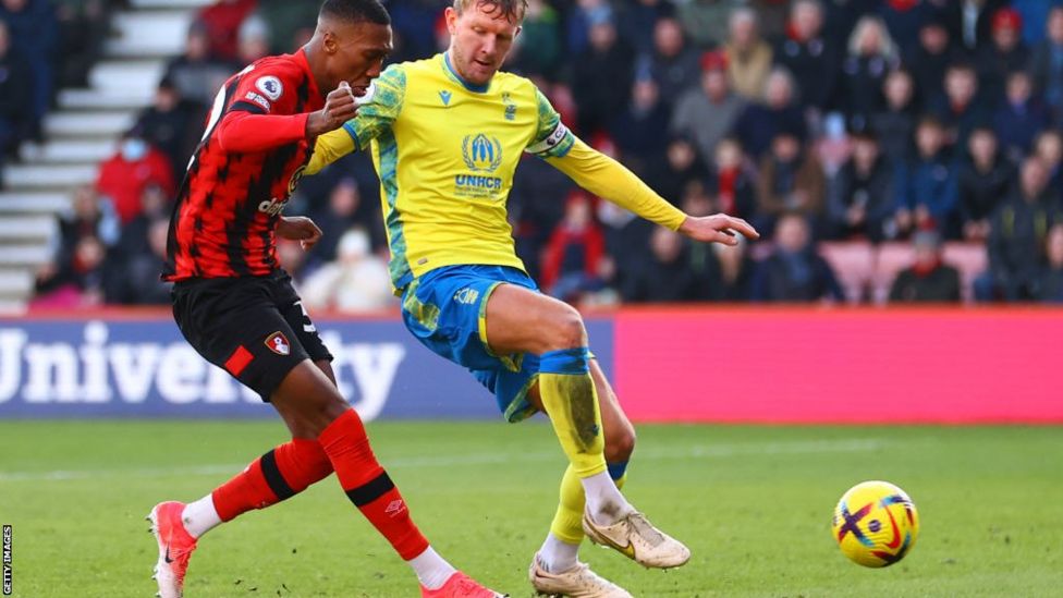 Bournemouth 1-1 Nottingham Forest: Sam Surridge scores against his ...