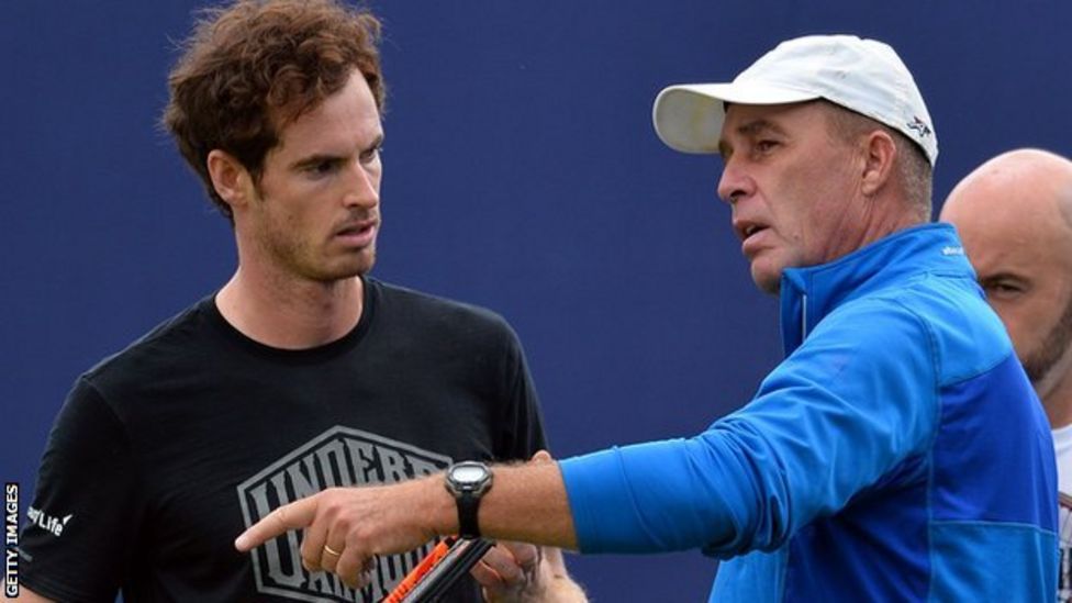 Andy Murray and Ivan Lendl reunited at Queen's Club - BBC Sport
