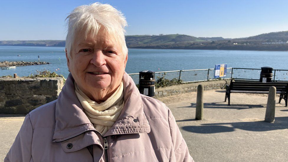 Pryder y bydd sbwriel yn peryglu enw da Cei Newydd - BBC Cymru Fyw