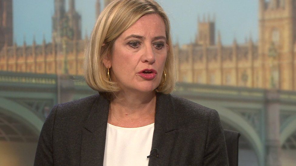 Amber Rudd back in cabinet as work and pensions secretary - BBC News
