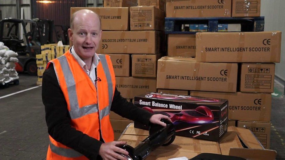 Defective 'hoverboards' will be seized, US agency says - BBC News