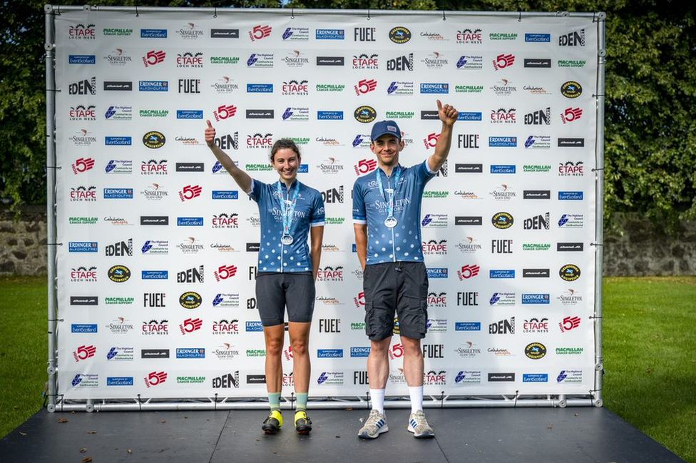 In Pictures: Cyclists return for long-distance Loch Ness race - BBC News