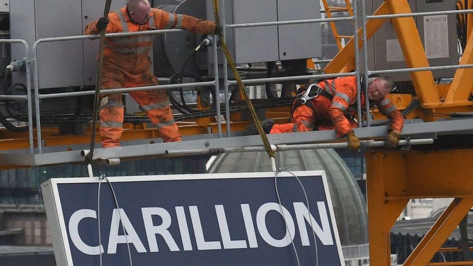 Carillion collapse: UK puts up £100m to back Carillion contractor loans ...