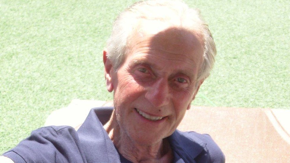 Tribute to Raymond Harris, 72, after Acrefair crash death - BBC News