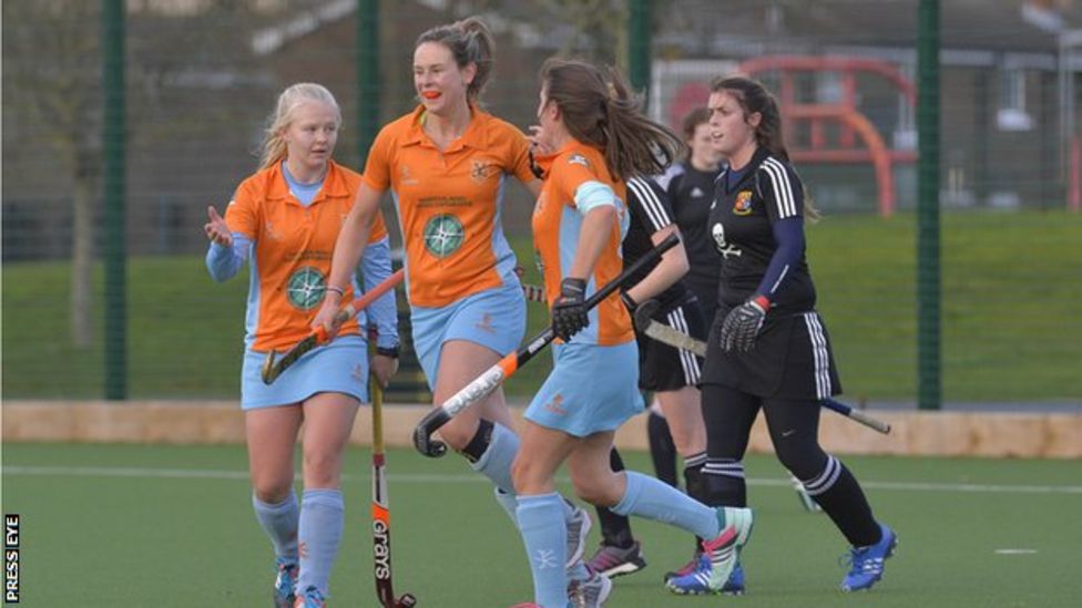 Irish Hockey League: Ulster Elks draw and trail Hermes by four - BBC Sport