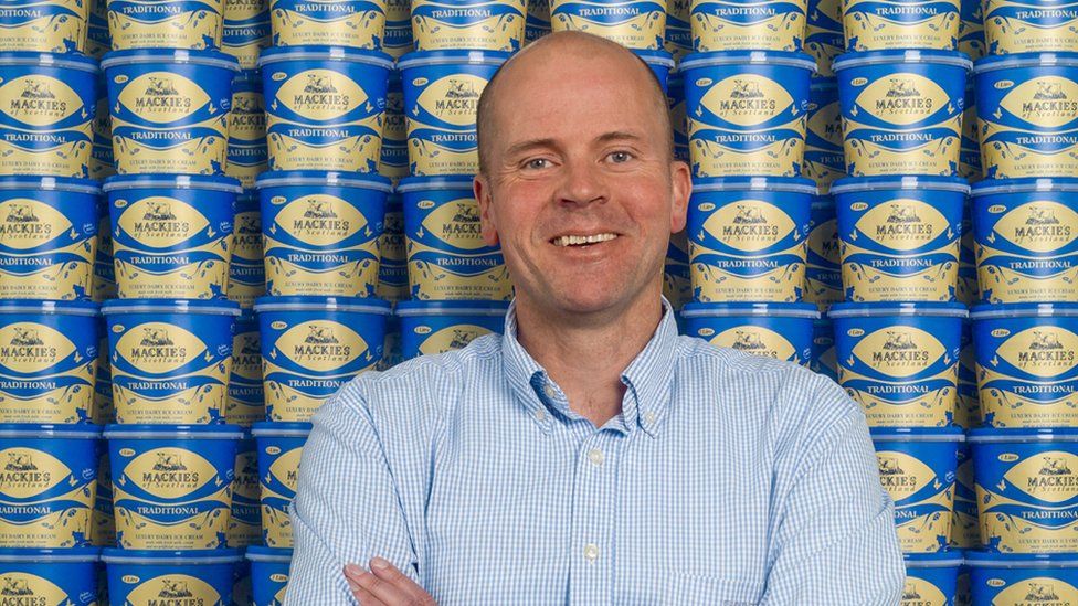 Pay boost for Mackie's ice cream staff as profits rise - BBC News