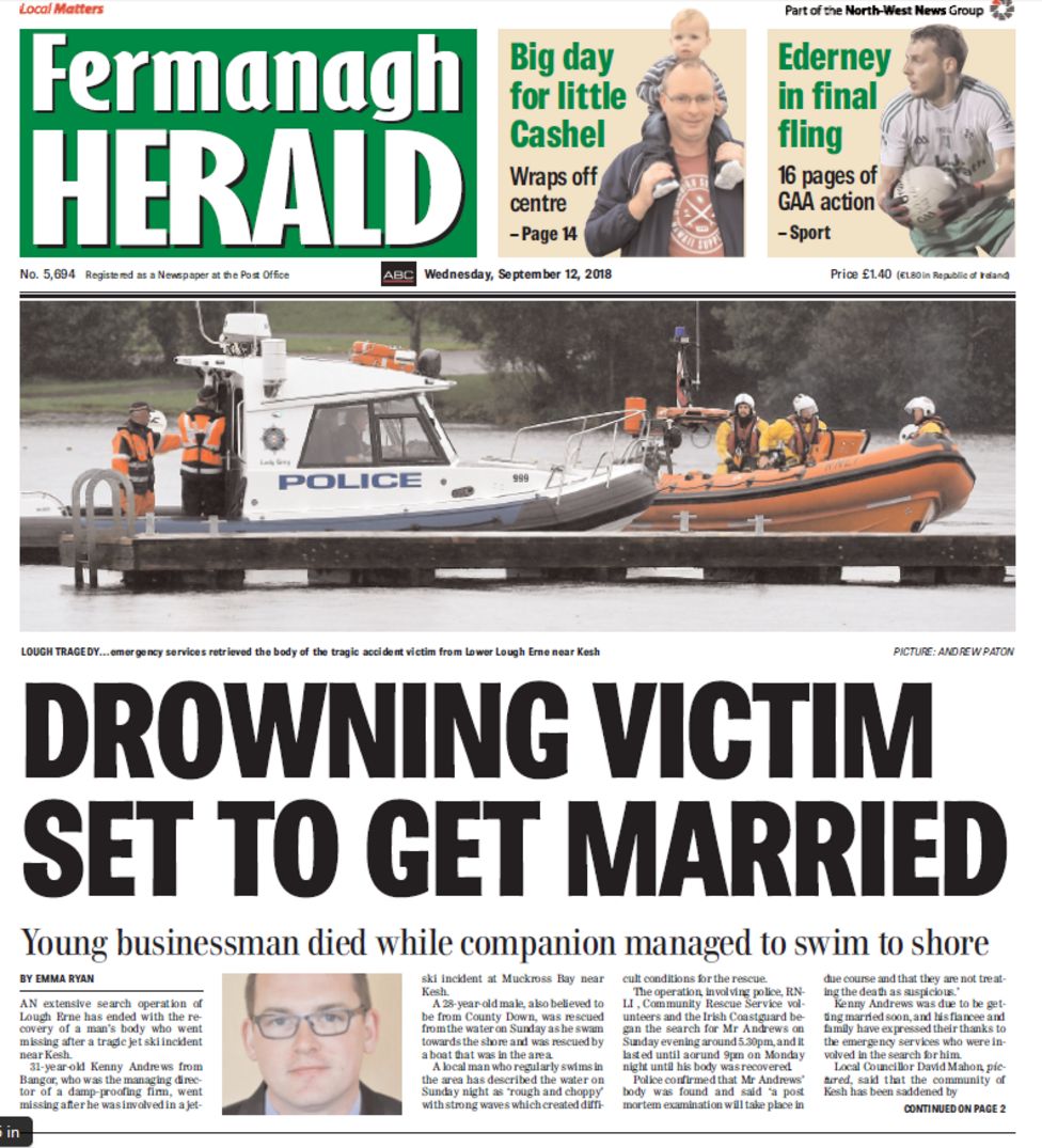 NI weekly papers: Strabane brawl and border time zones - BBC News