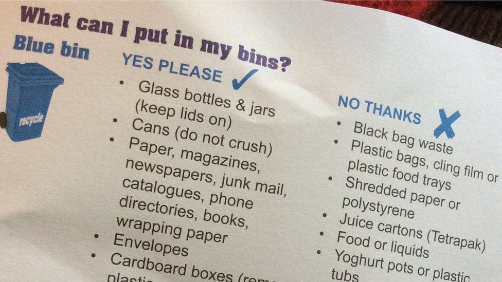 Liverpool Council's recycling leaflets in non-recyclable plastic bags ...
