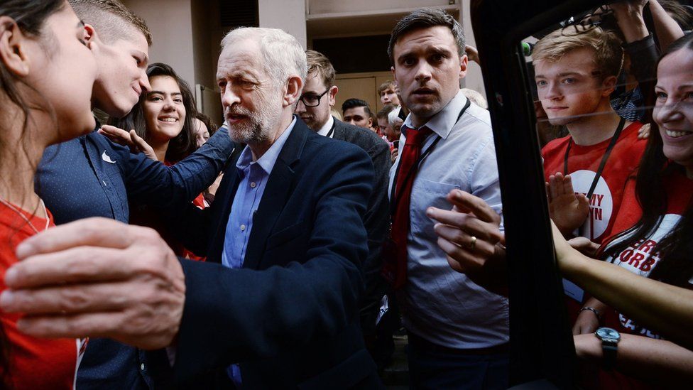 Jeremy Corbyn wins Labour leadership contest and vows 'fightback' - BBC ...