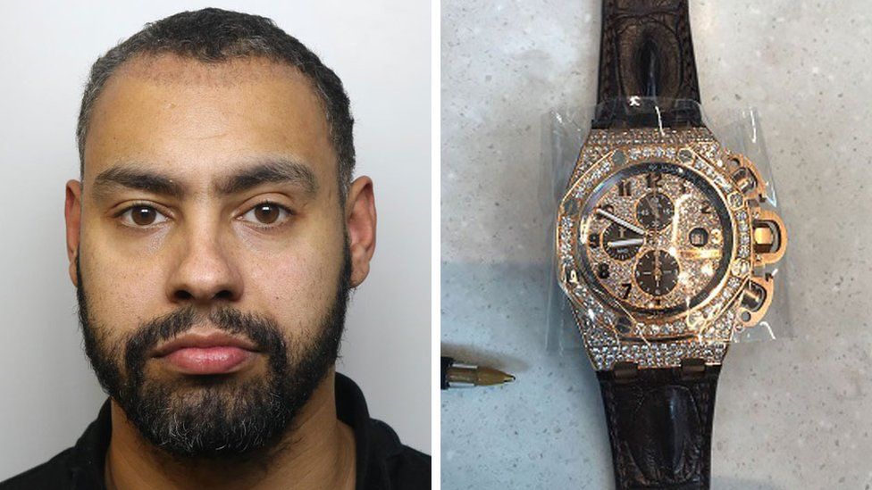 Leeds drug dealer had diamond watch 'to make rap video' - BBC News