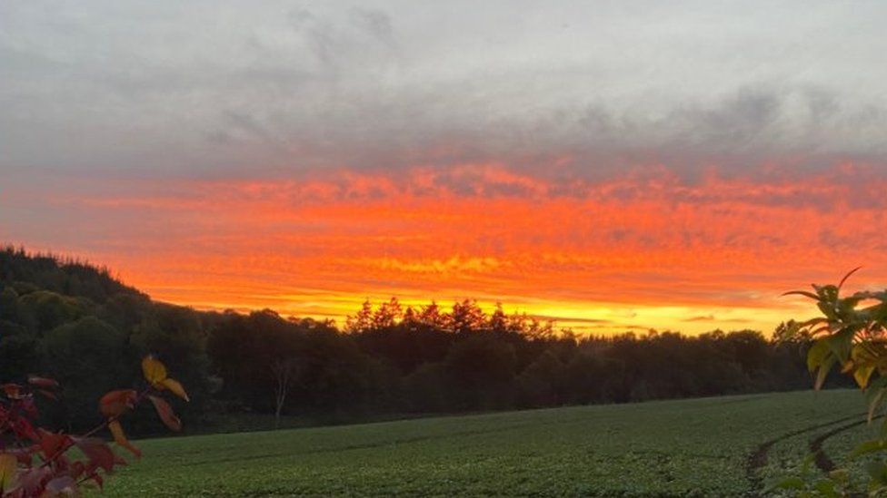 Stunning Scottish sunsets - BBC Weather