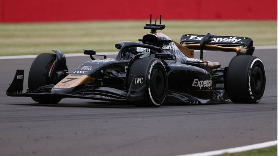 British Grand Prix: Brad Pitt at Silverstone filming Formula 1-inspired ...