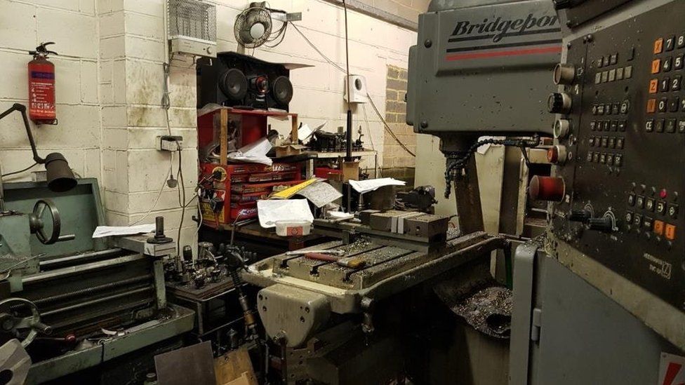 Men jailed over UK's 'first' gun factory in Hailsham unit - BBC News