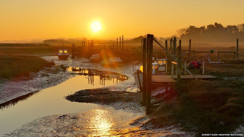 Atmospheric dawn - BBC Weather