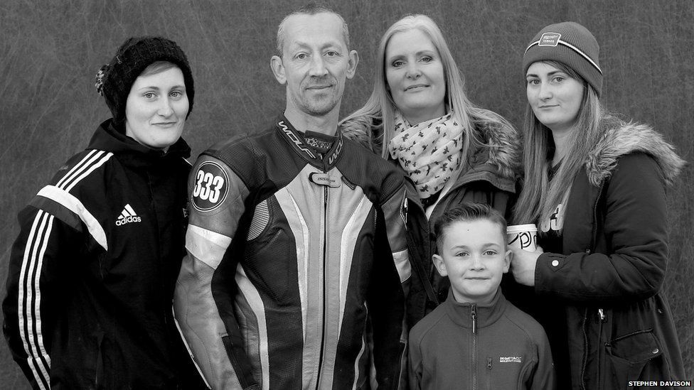 Tales of Ireland's motorbike Road Riders - BBC News