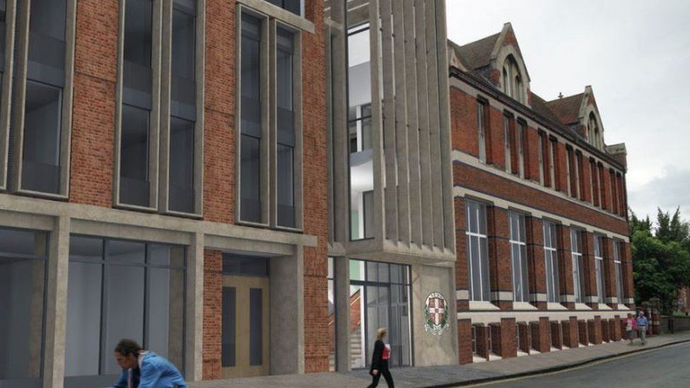 Cambridge Union: Art deco facade to go in £10m revamp - BBC News