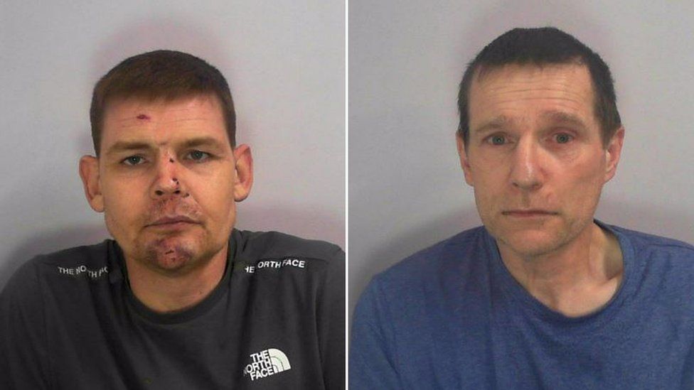 Scarborough: Ram-raid pair jailed after being caught in the act - BBC News