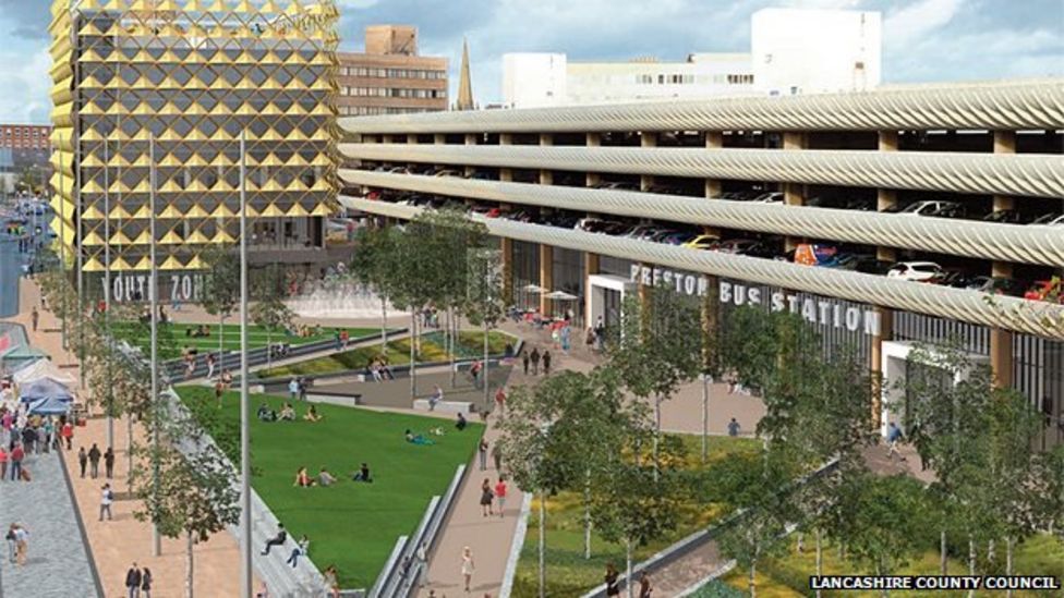 Preston Bus Station: Redesign ideas on show - BBC News