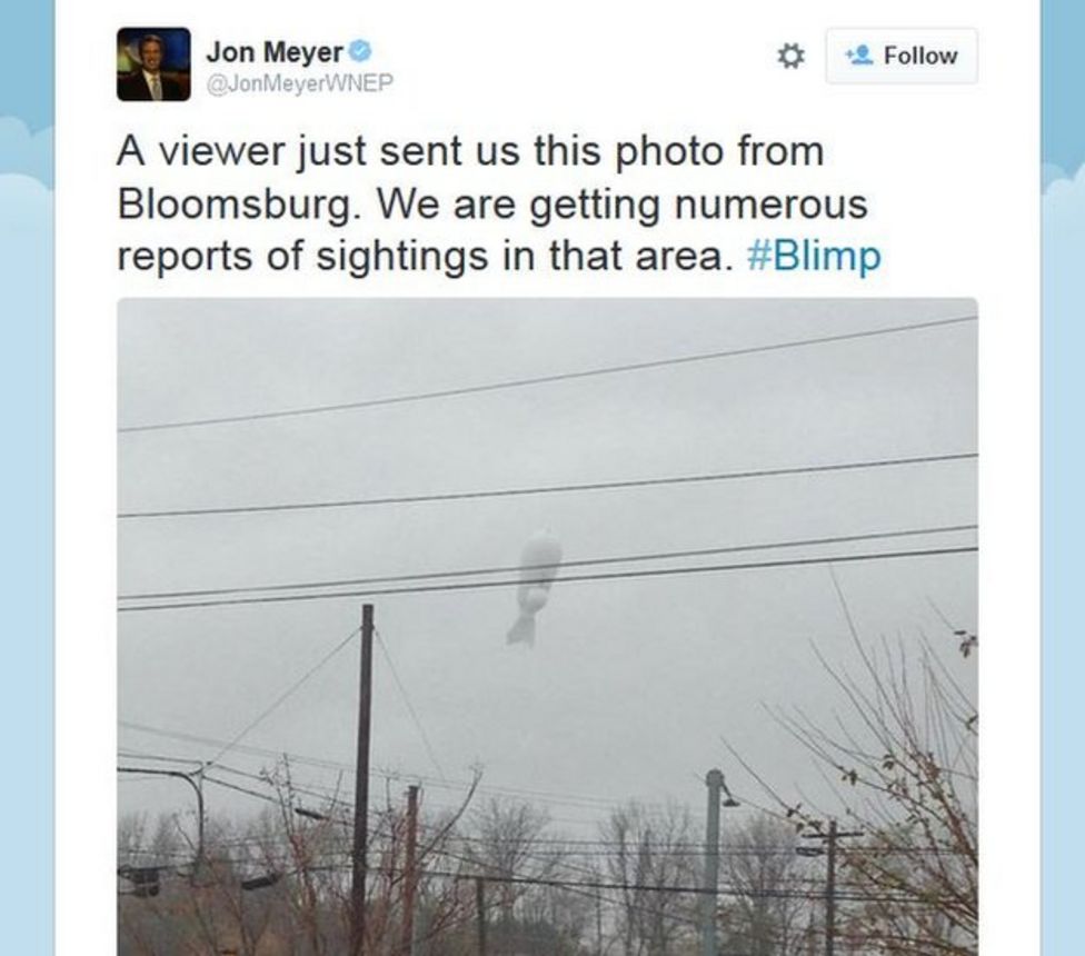 Escaped US defence blimp grounded - BBC News