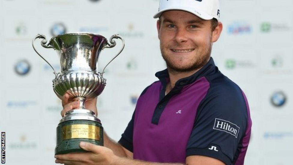 Tyrrell Hatton beats Ross Fisher to Italian Open title - BBC Sport