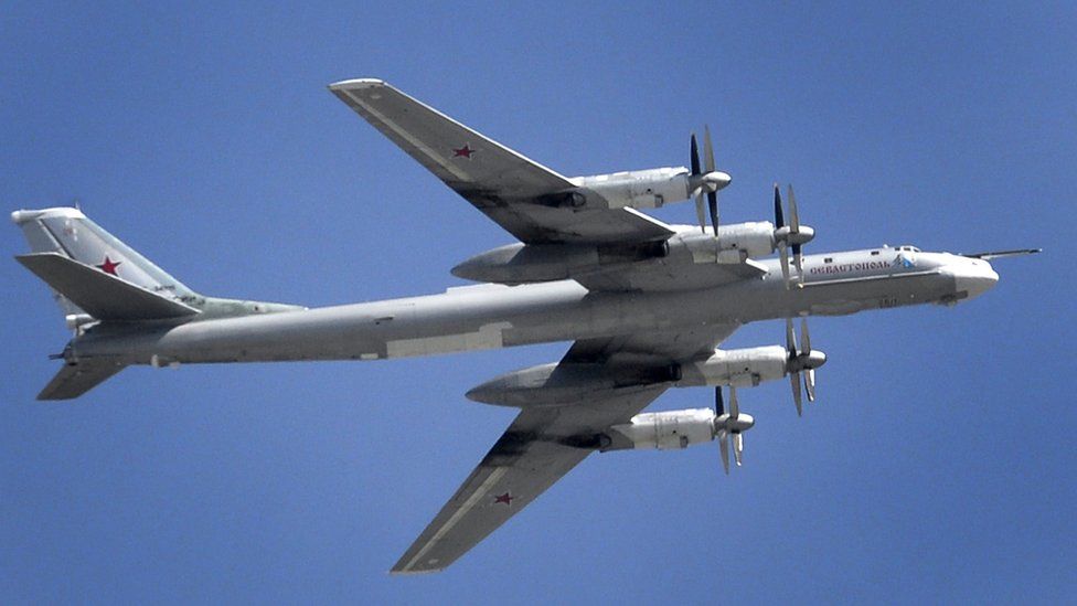 Russia expands Pacific bomber patrols near US bases - BBC News