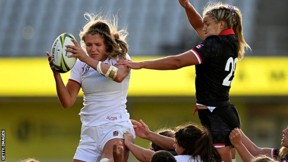Rugby World Cup: Canada 19-26 England - Red Roses reach final - BBC Sport