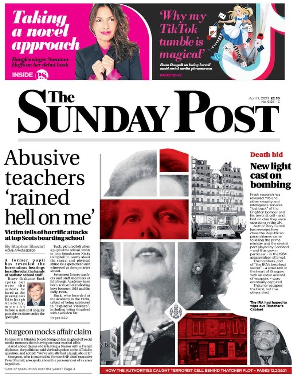 Scotland's Papers: Tory tactical voting plan and Buchanan tributes ...