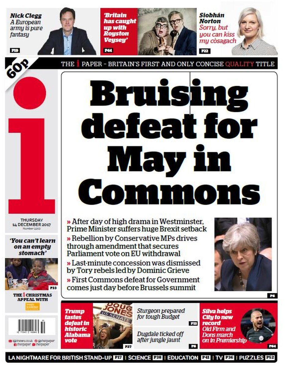 Scotland's papers: May's Brexit 'disaster' - BBC News