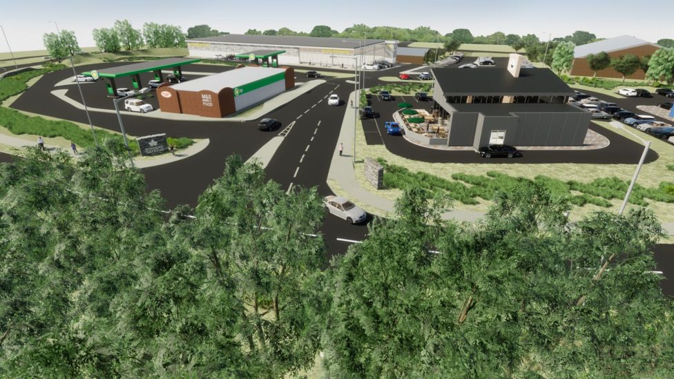 Premier Inn booked for Borders Gateway development in Tweedbank - BBC News