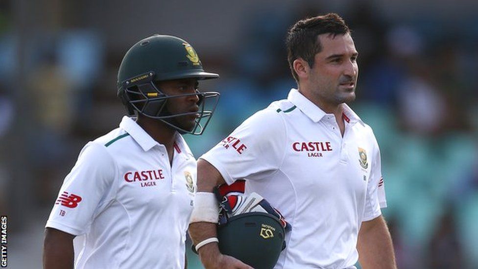 Temba Bavuma replaces Dean Elgar as South Africa Test captain - BBC Sport