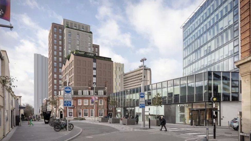 Woking co-living housing block gets the go-ahead - BBC News