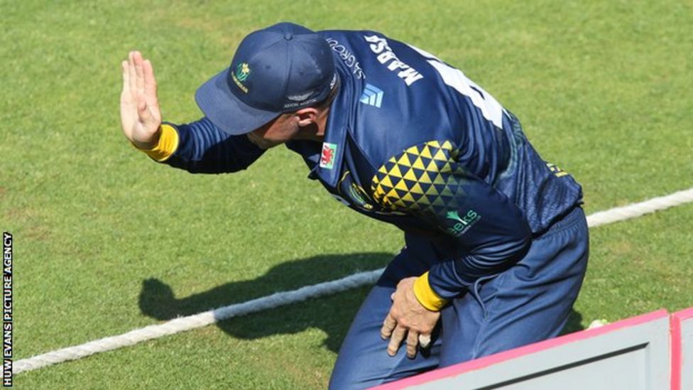 Glamorgan hit by Shaun Marsh and Marchant de Lange injuries - BBC Sport