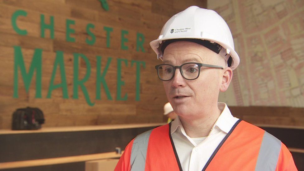 Northgate: Chester's long wait for market ends at last - BBC News