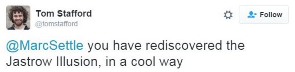 The train track optical illusion that's bewildering the internet - BBC News