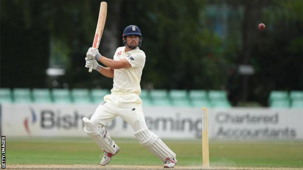 Alastair Cook: England batsman makes unbeaten century for Lions against ...