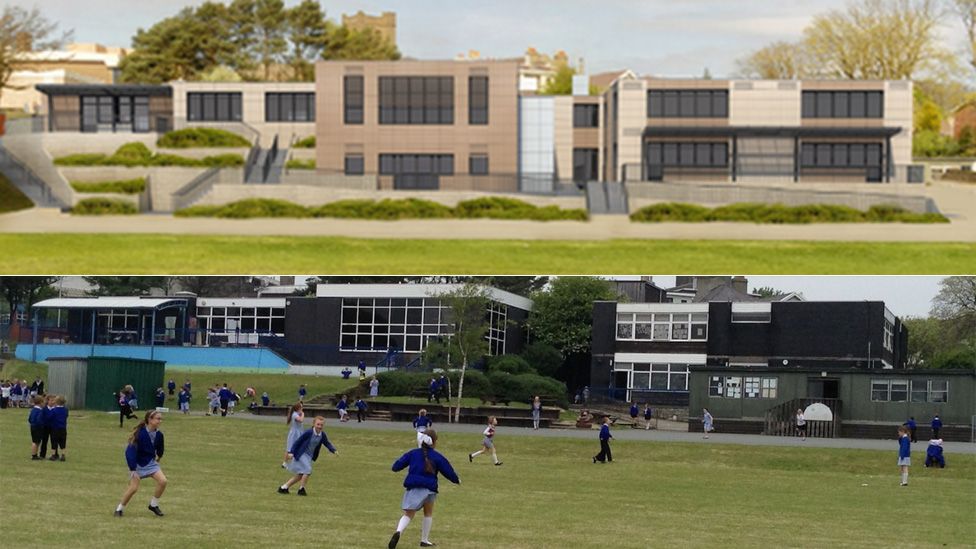 Isle of Man parliament backs £3.6m revamp of Douglas school - BBC News