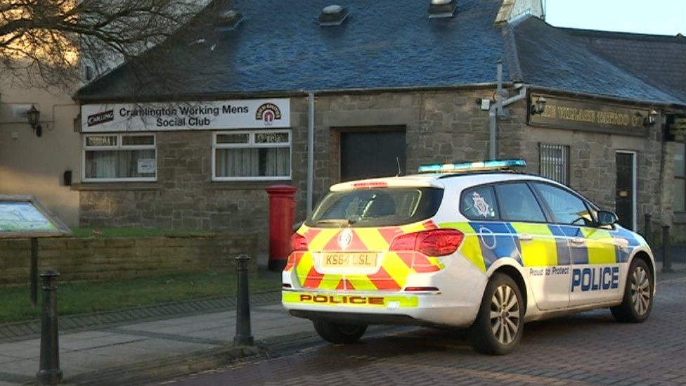 Cramlington Christmas Eve death: Man and woman charged - BBC News