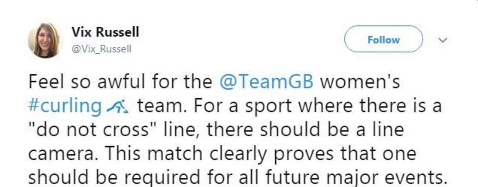 Hogline controversy: GB curling team beaten by Sweden at Winter ...