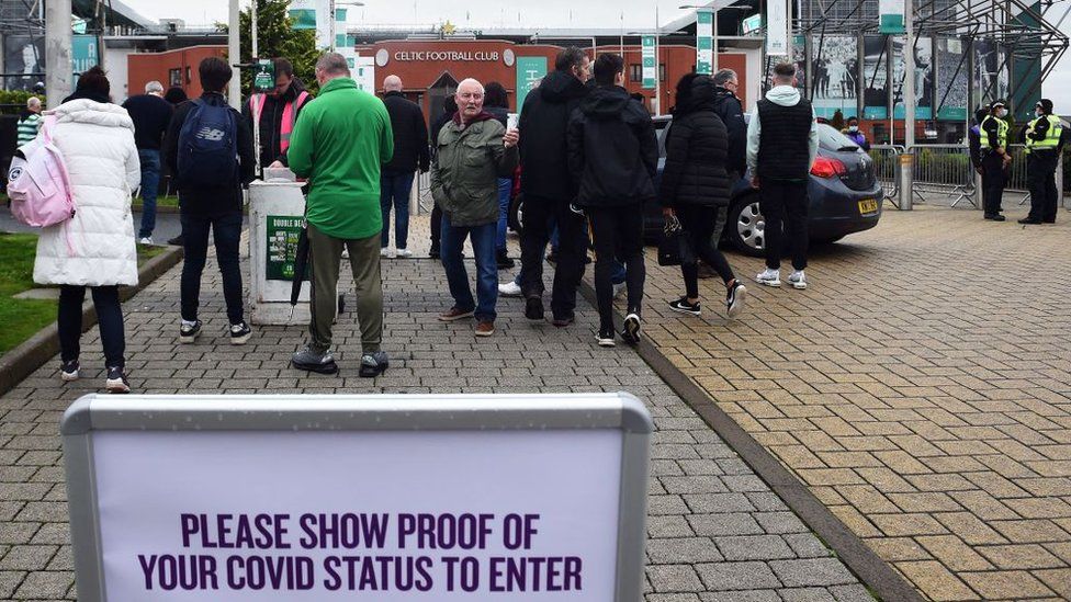 Covid: Scottish vaccine passport scheme could be expanded - BBC News