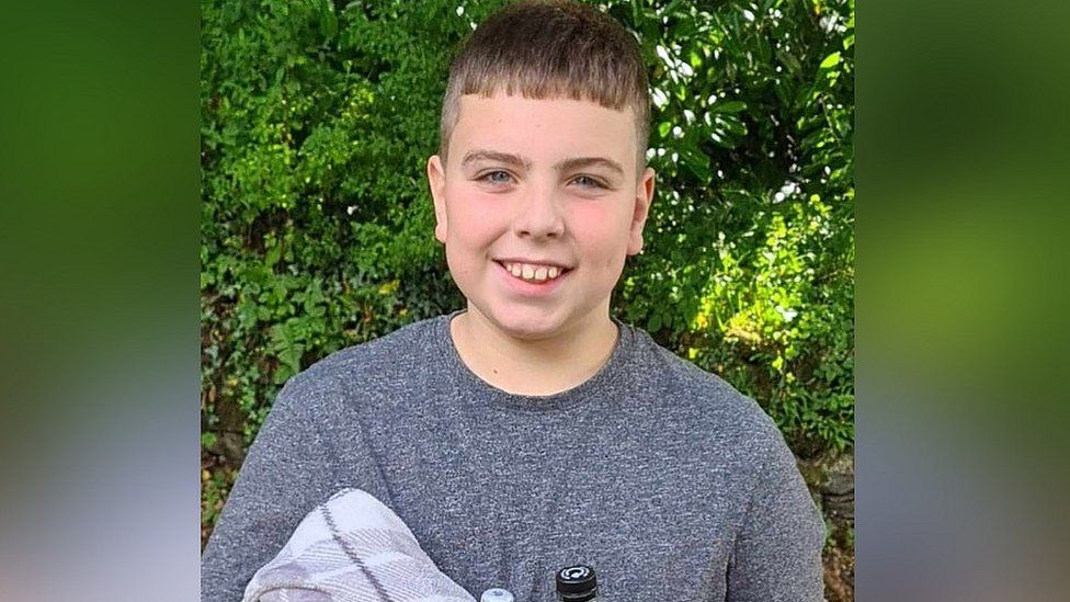 Mother of Mason French, 11, said the driver was not to blame - BBC News