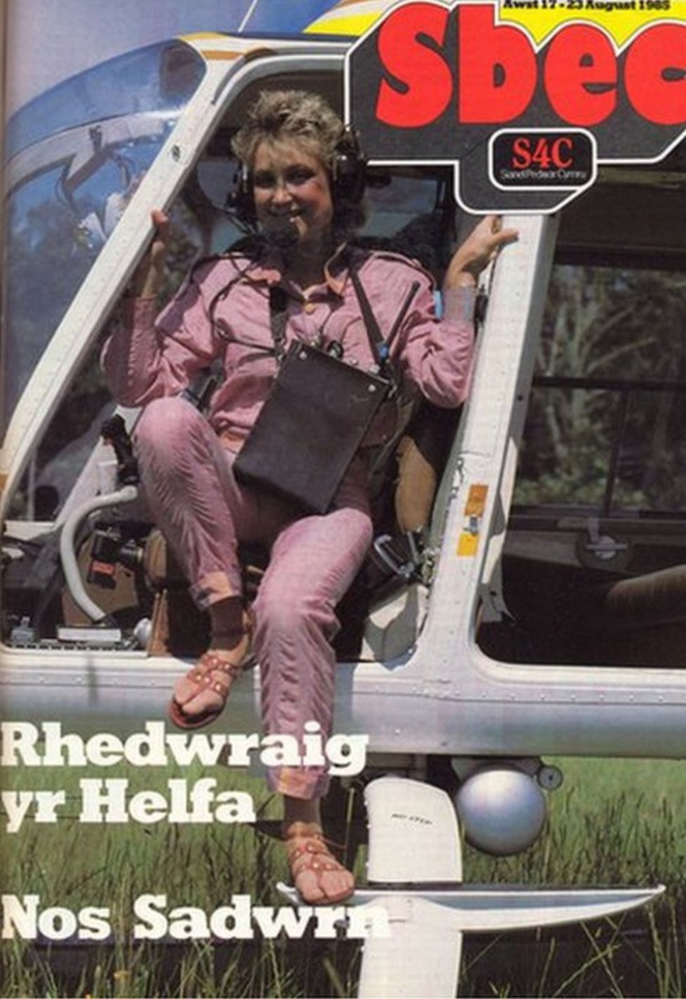 Cloriau Sbec yn procio'r cof am hen raglenni S4C - BBC Cymru Fyw