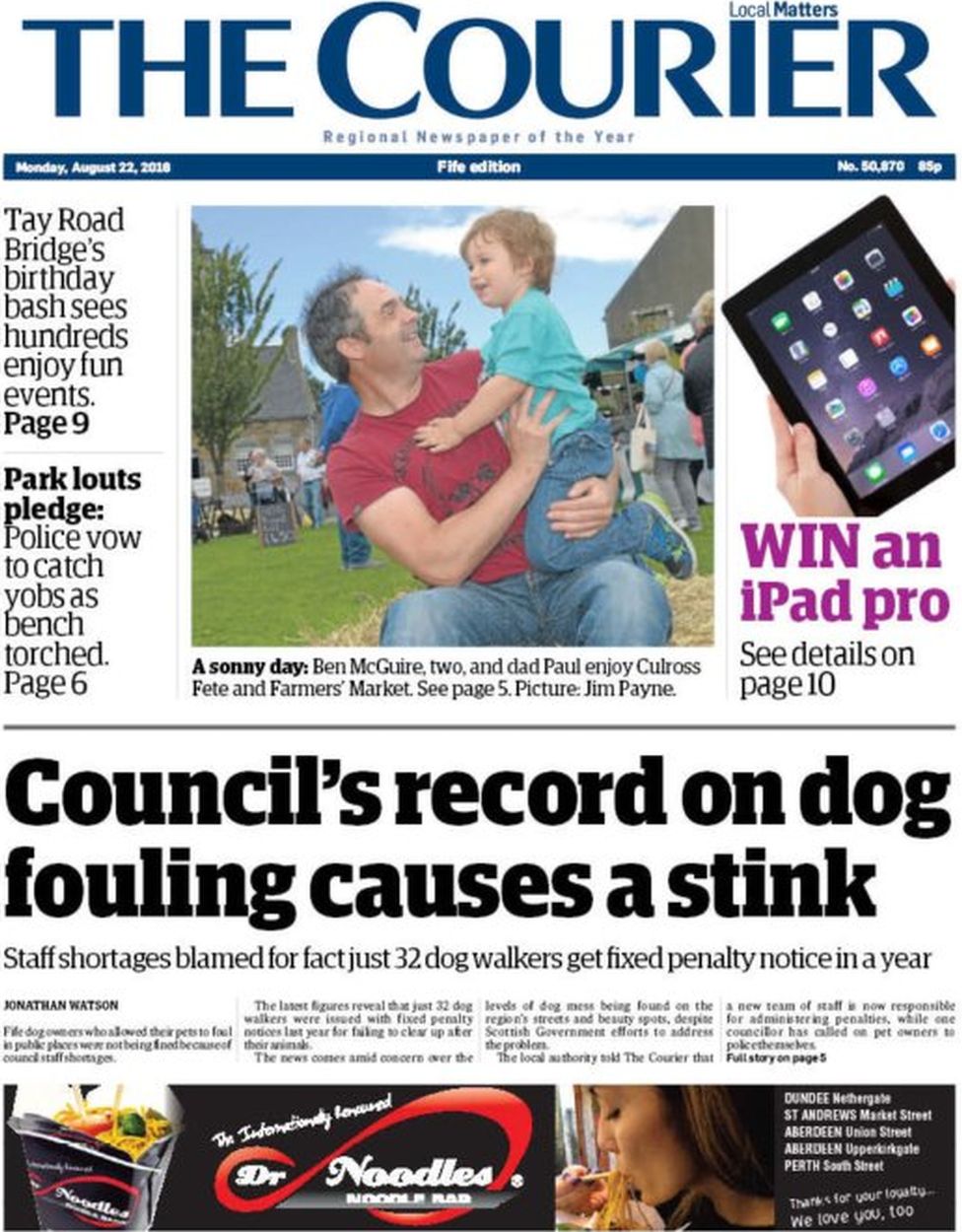 Scotland's papers: SNP-Labour pact 'ruled out' and beach tragedy - BBC News