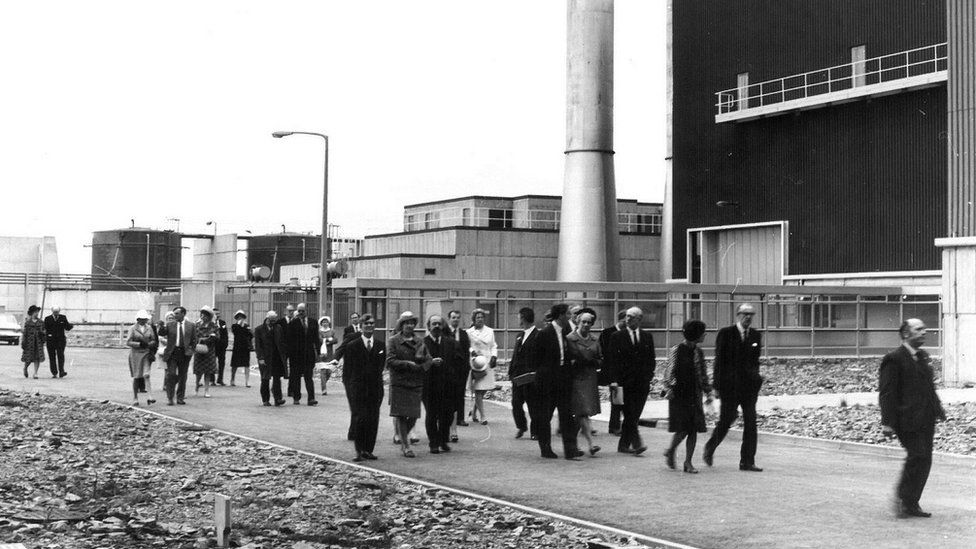 Wylfa in pictures: Nuclear station over 50 years - BBC News