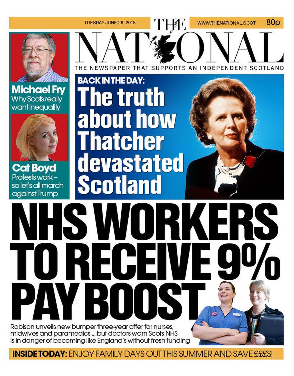 The papers: NHS at 'breaking point' - BBC News